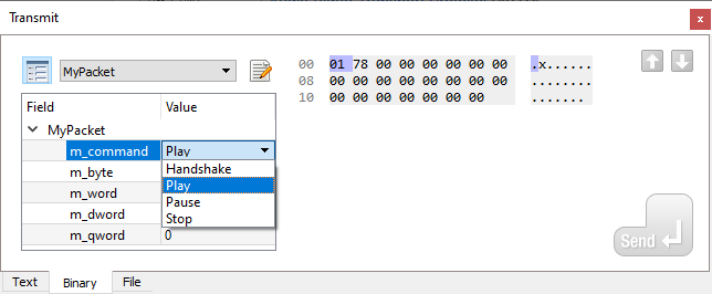 Writing a Packet Template (static structs) — IO Ninja Developer Manual